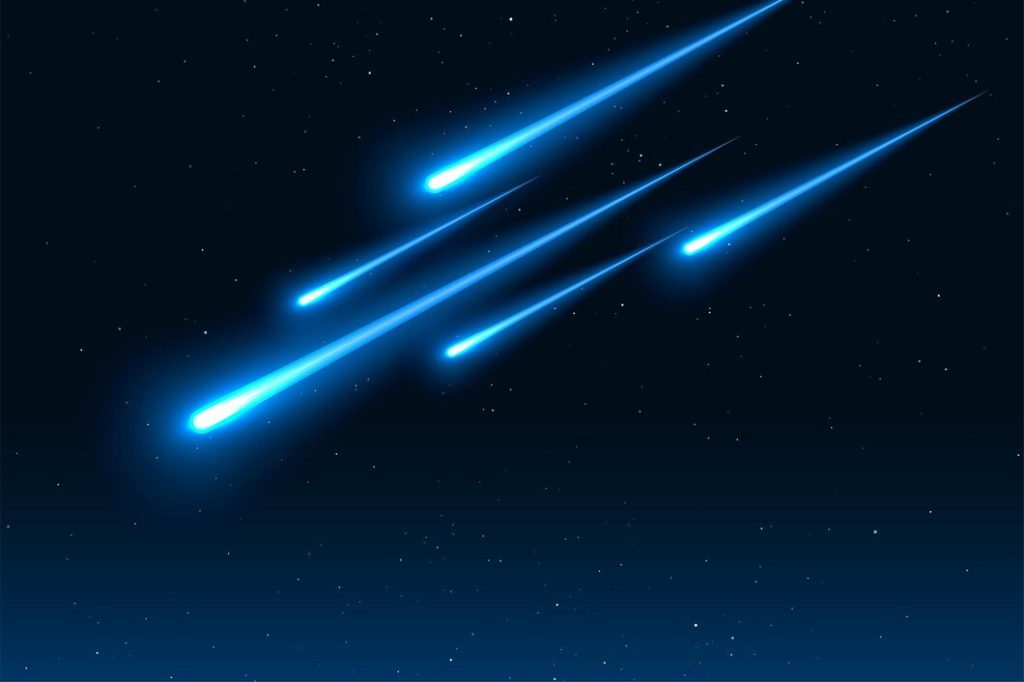 What Does a Shooting Star Look Like? A Galactic Perspective - Inky Waves
